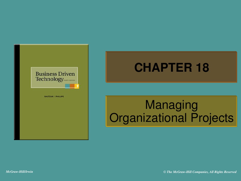 Chap 018 | PDF | Project Management | Software Development