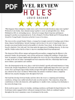Comparing Holes: Book vs. Movie | PDF