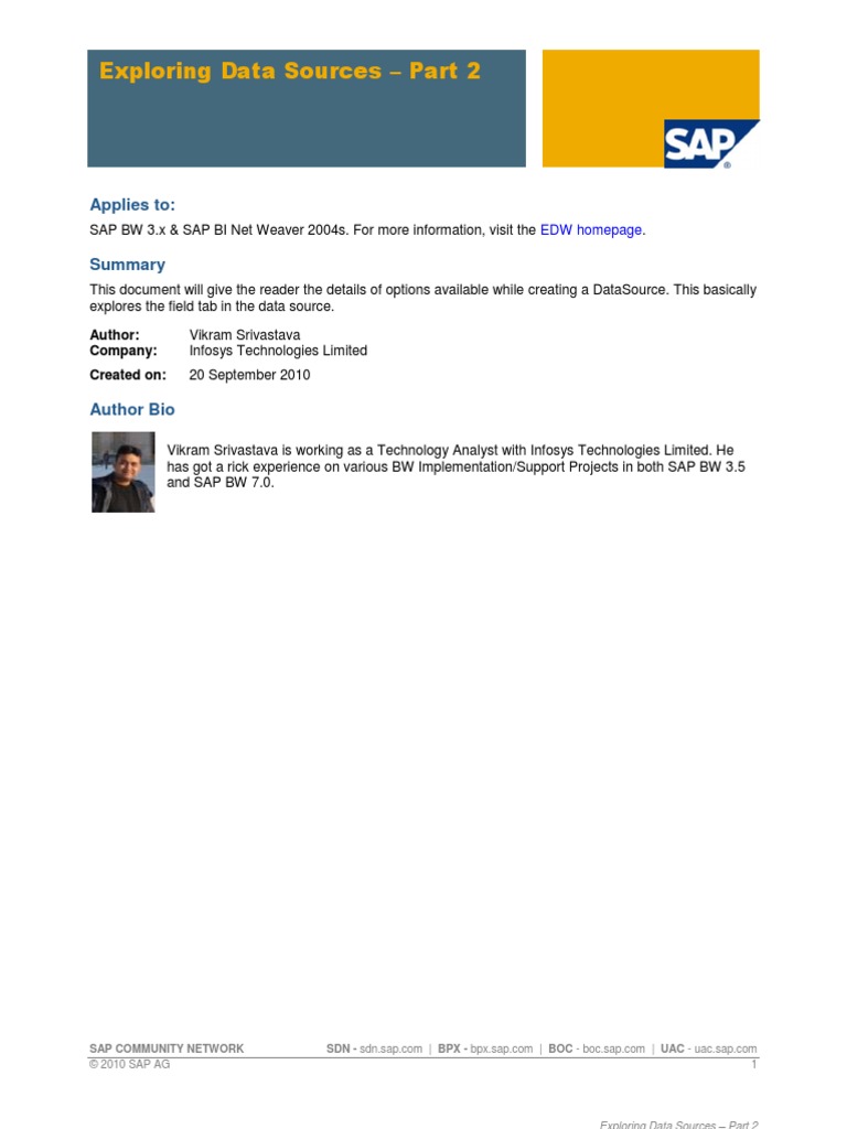 Data Source | File Format | Databases
