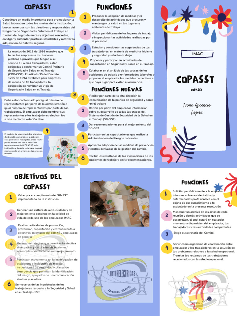 Copasst 2025 Folleto | PDF | Seguridad y salud ocupacional