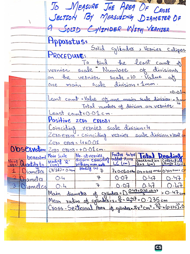 PHYSICS PRACTICALS (IX) All 10 Practicals | PDF