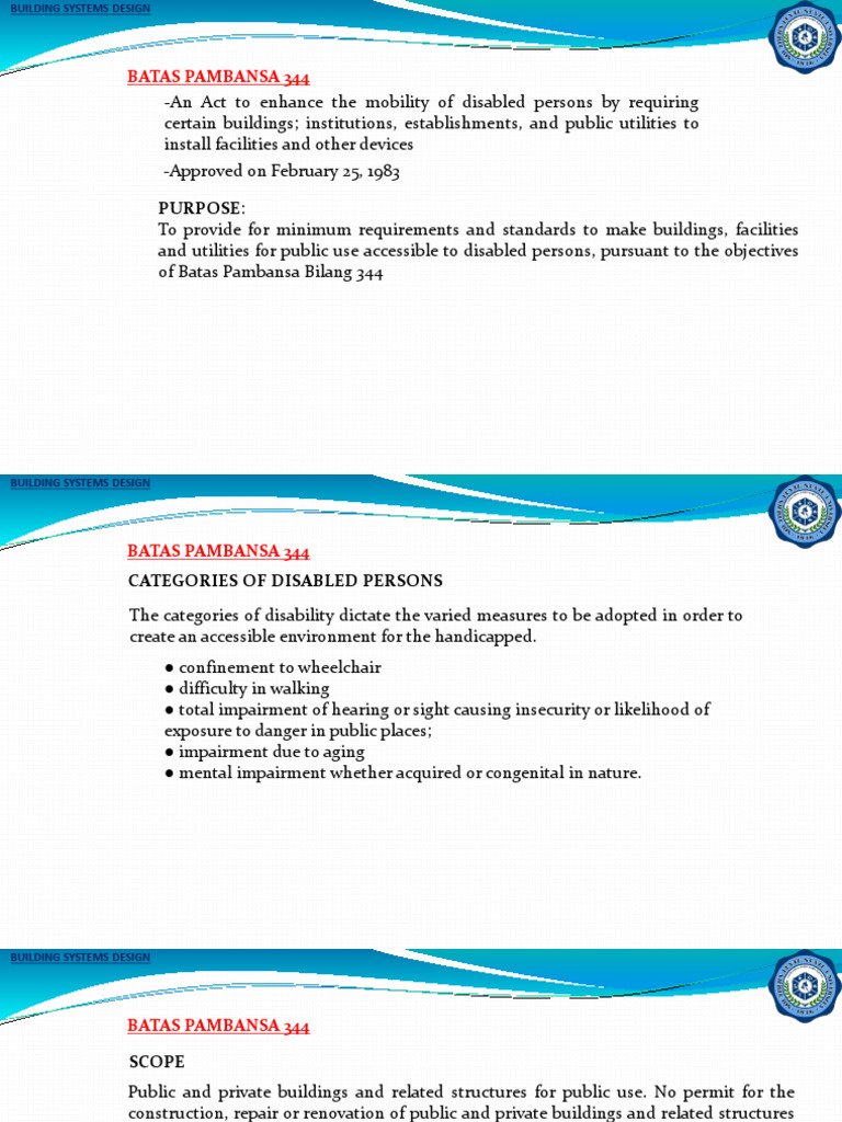 01a-Chapter-1-BP-344 | PDF | Accessibility | Wheelchair