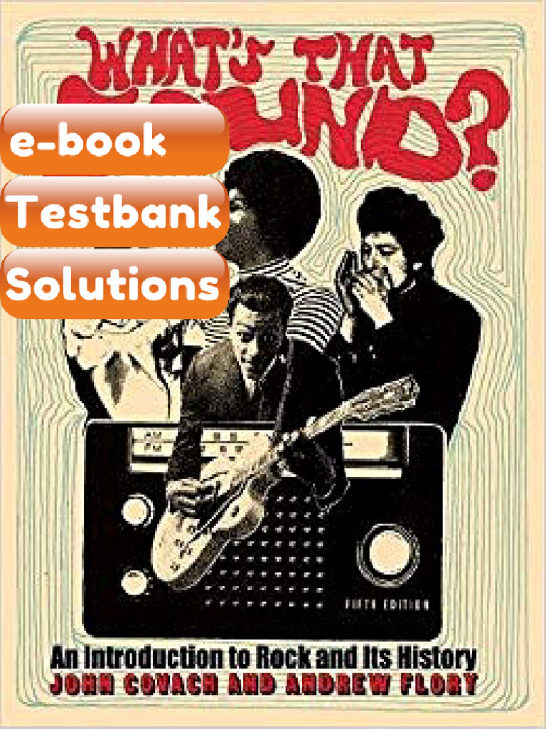 Whats That Sound an Introduction to Rock and Its History Fifth Edition ...