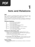 Class 11 Math: Sets Revision Notes | PDF | Set (Mathematics ...