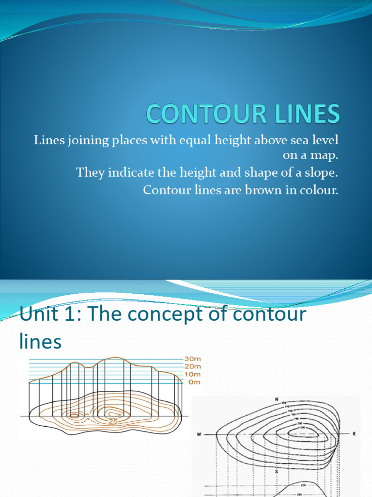 Geo term 1 grade 9 | PDF | Contour Line | Map