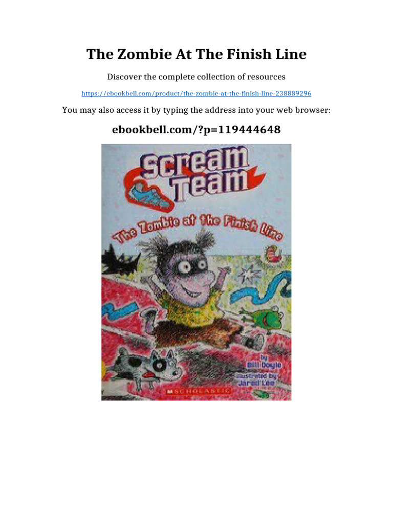 The Zombie at The Finish Line PDF Version | PDF
