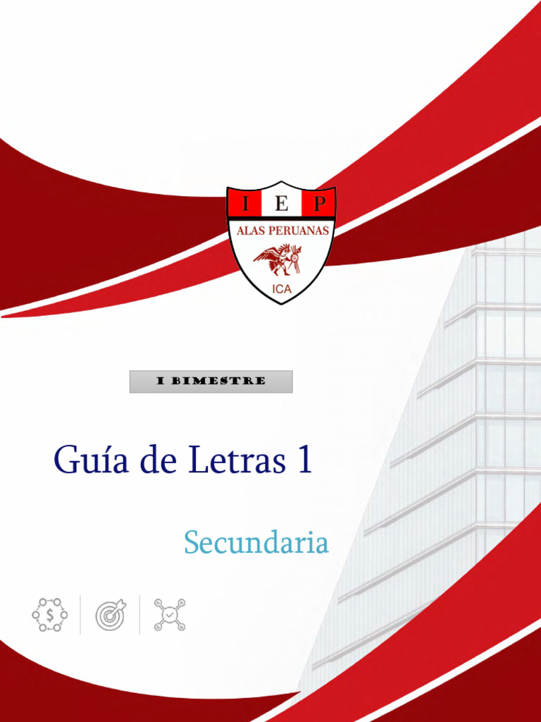 Guía Letras 1 - I Bimestre | PDF | Comunicación | Comunicación humana