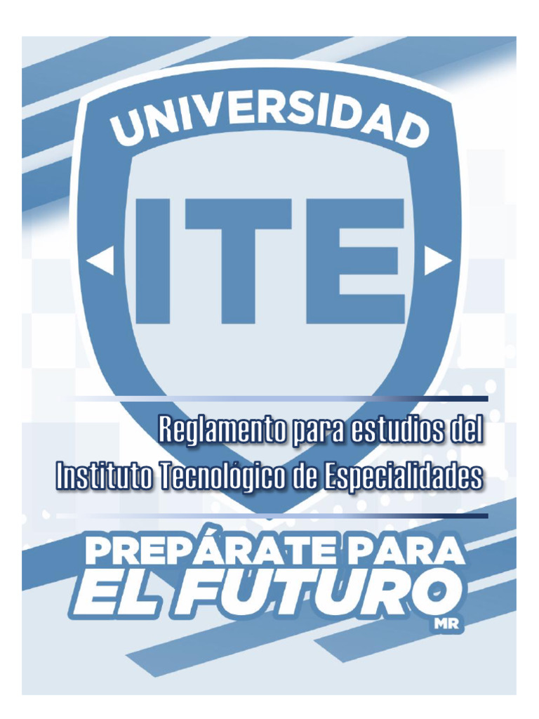 ITE - Co .10. 01 Rev.03 Febrero.2025 Reglamento para Estudios Del ...