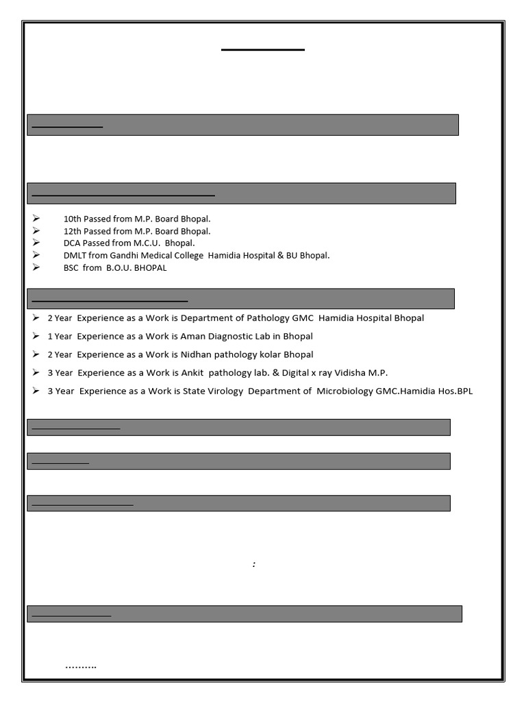 Jitendra Resume | PDF