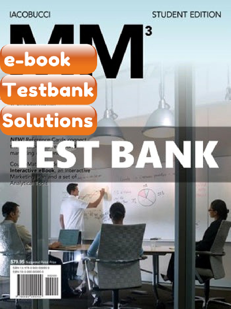 Testbank MM 3 Ed Dawn Iacobucci Fast Download | PDF | Subscription ...