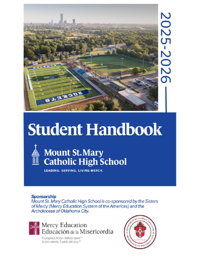 MSM Student Handbook (2025-2026) | PDF | Sat | Mercy