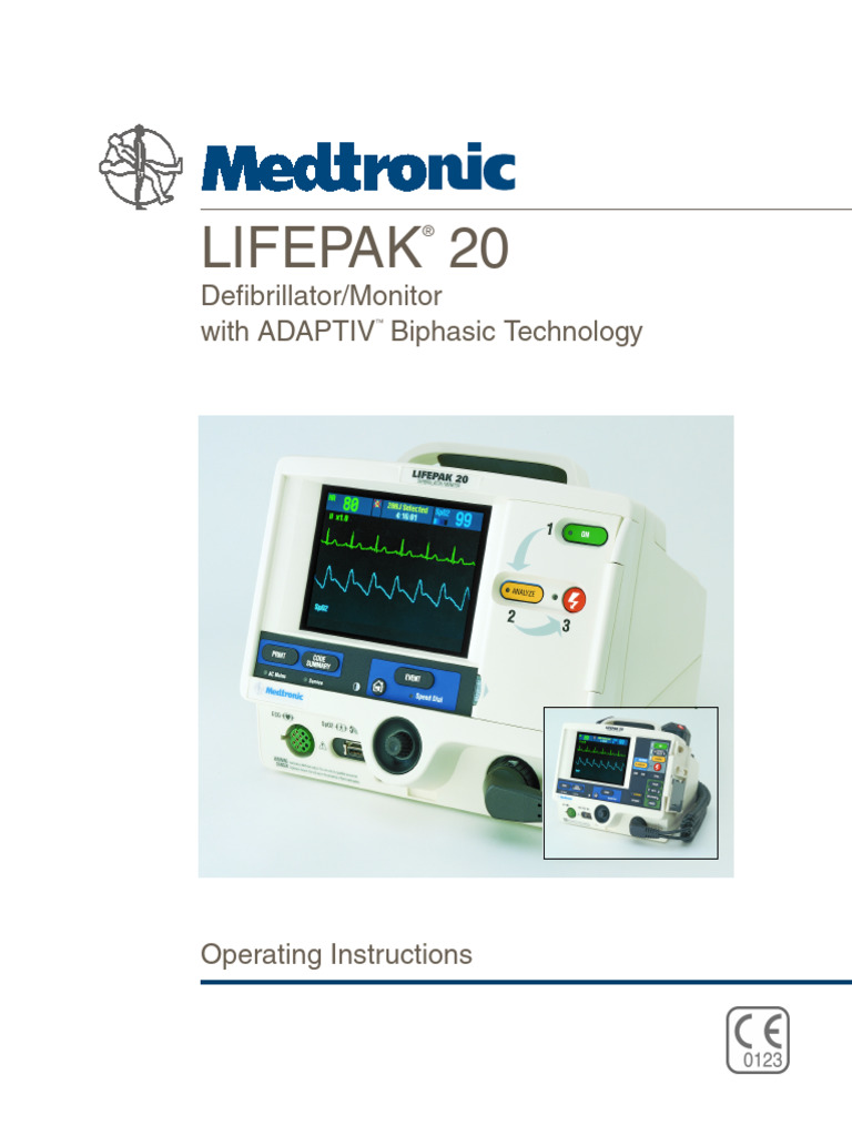 LIFEPAK 20 Operating Instructions | PDF | Cardiopulmonary Resuscitation ...