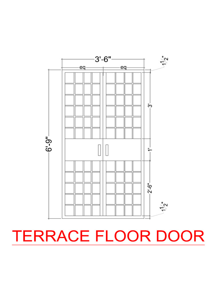 Terrace Door | PDF