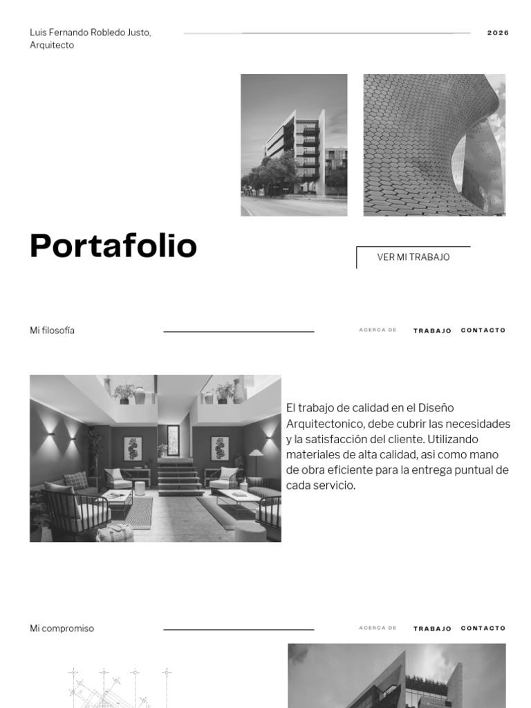 Blanco y Negro Claro Moderno Minimalista Arquitectura Diseño Interior ...