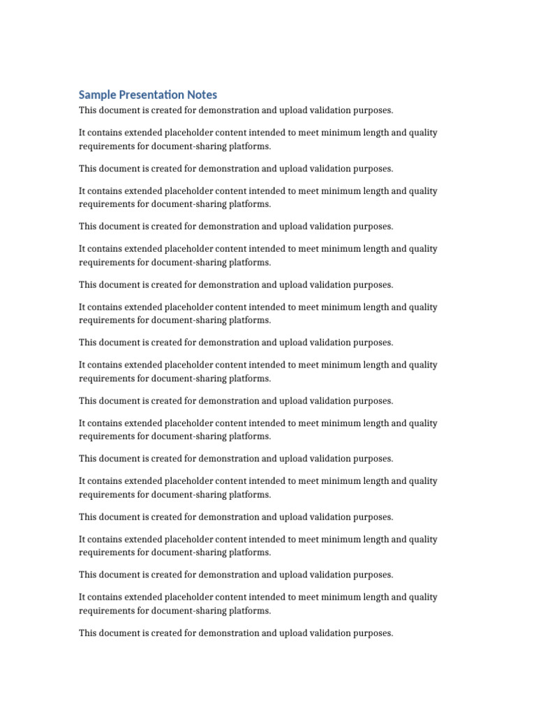 Long Document 3 Presentation | PDF