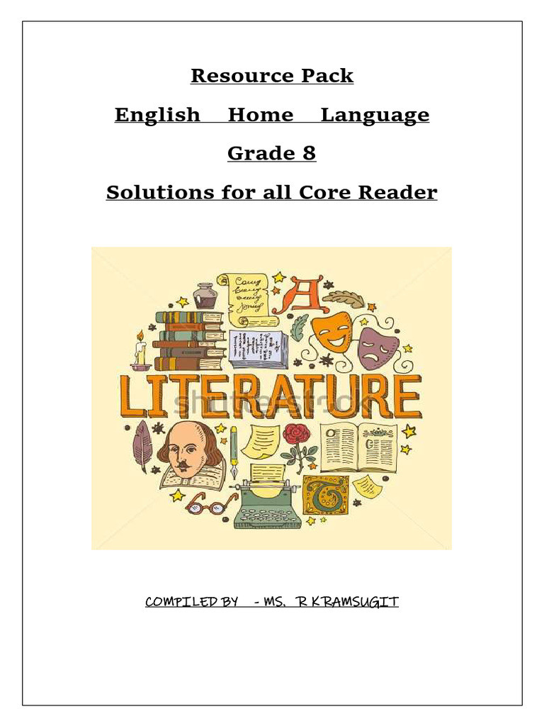 Resource Pack GR 8 2020 | PDF