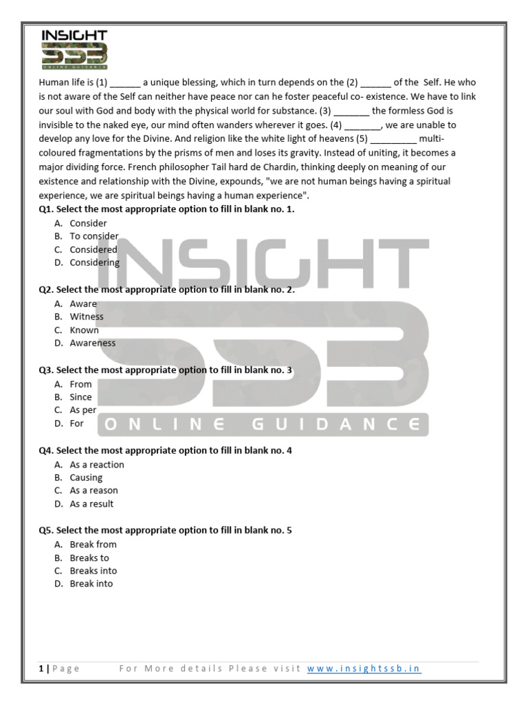 Cloze Test Assignment | PDF | Climate Change | Greenhouse Gas
