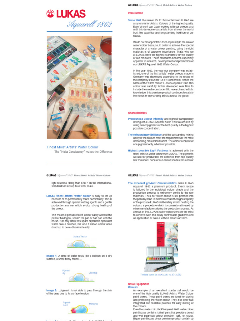 Brosch%C3%BCre%2FProspekt+Brochure+Lukas+Aquarell+1862+%28Eng%29 | PDF ...