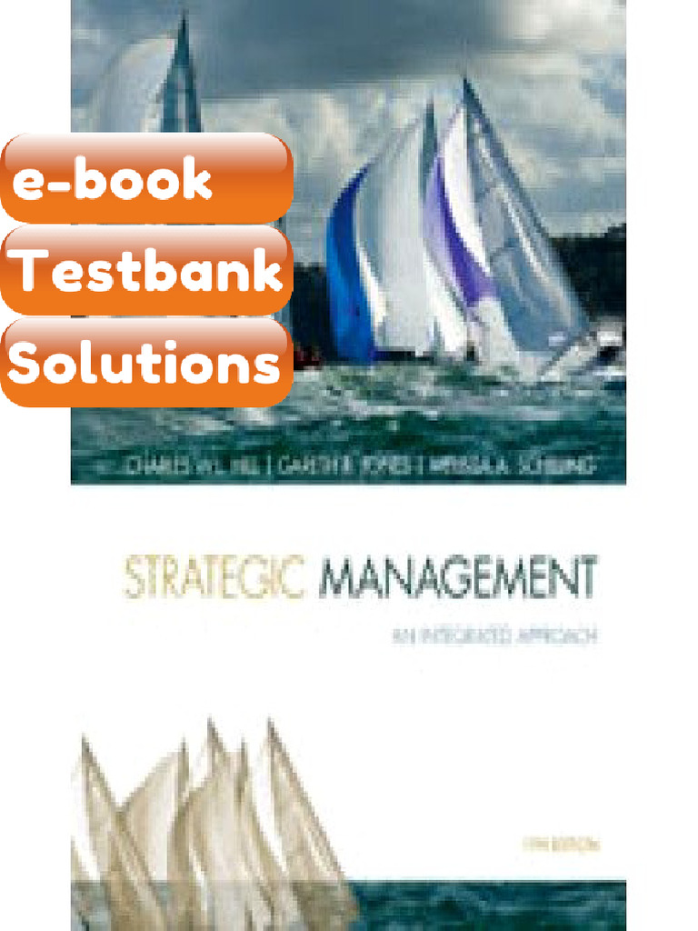 Testbank Strategic Management Theory Cases An Integrated Approach 11th ...