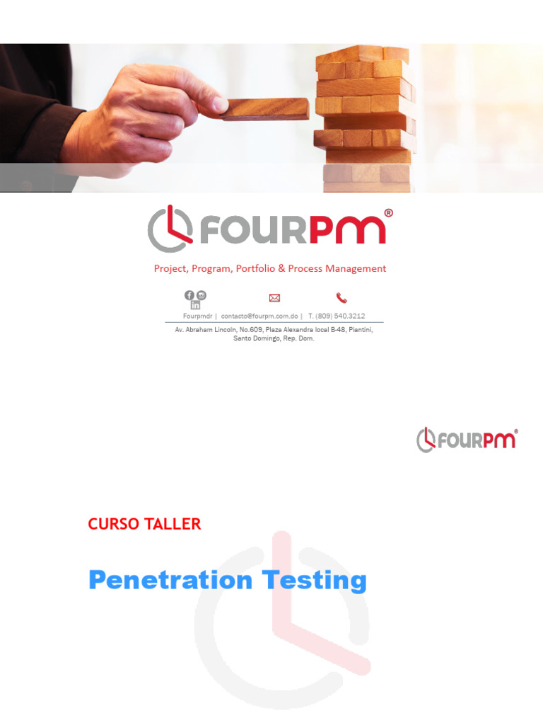 Penetration Testing - Módulo 5 - Introducción Al Computo Forence | PDF ...