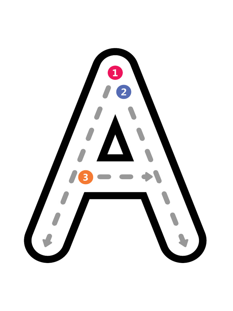 Alphabet Tracing Upper Case 20250107 235701 0000 | PDF
