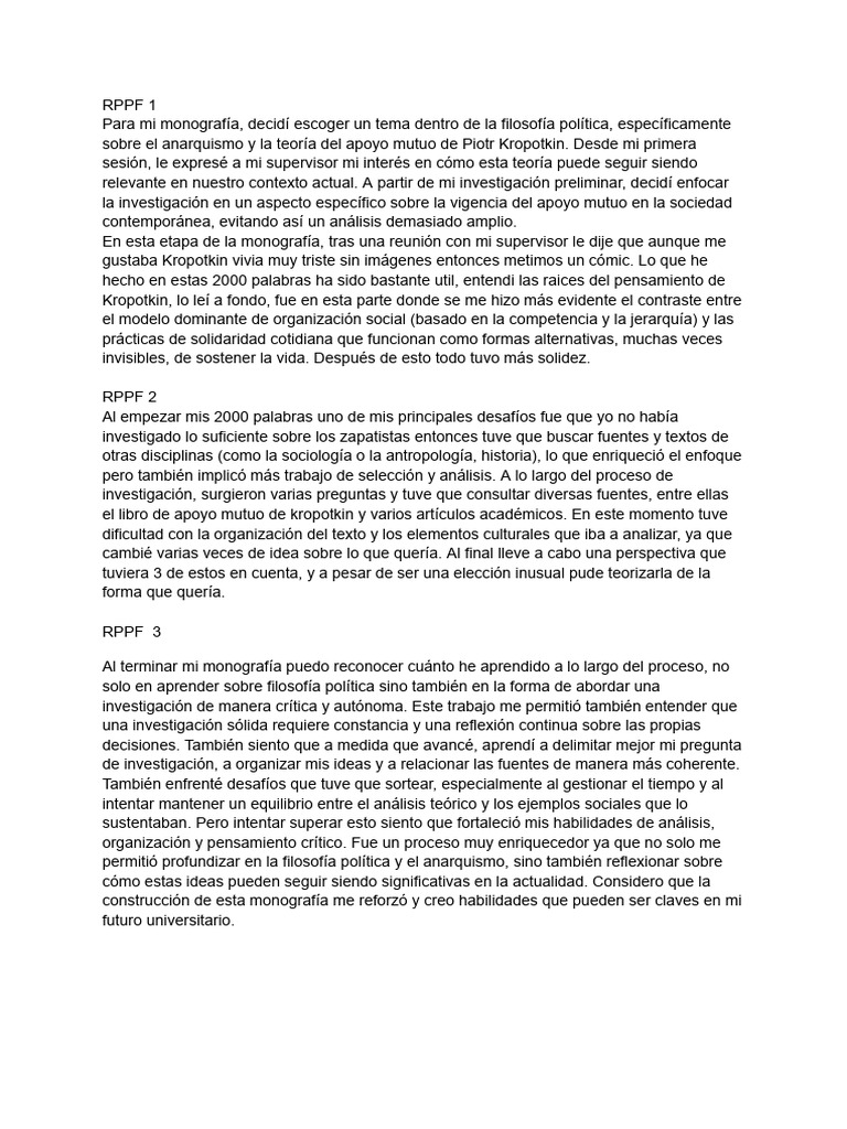 RPPF S | PDF | Anarquismo | Sociología