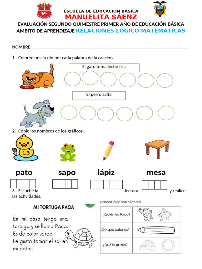 Comprension y Expresion Oral y Escrita | PDF