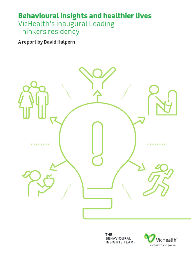 2016 Behavioural Insights and Healthier Lives | PDF | Chronic Condition ...