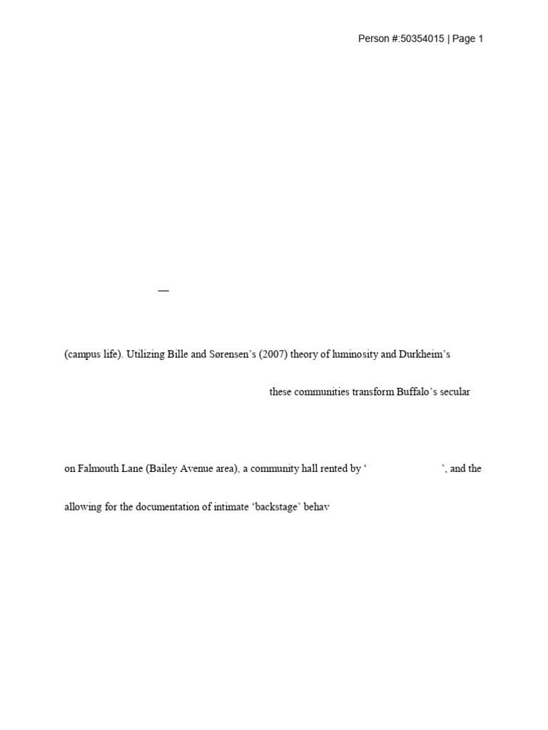 Anthropology Visual Ethnography Project | PDF | Rituals | Ethnography