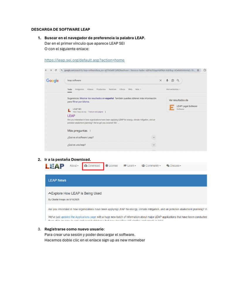 Descarga de Software Leap | PDF | Contraseña | Software del sistema