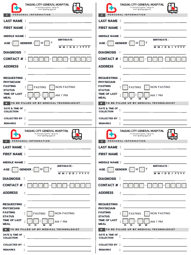 Patient Info Sheet - 20260206 - 123409 - 0000 | PDF | Medical ...