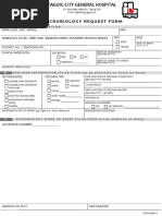Blood Requisition Form Template | PDF
