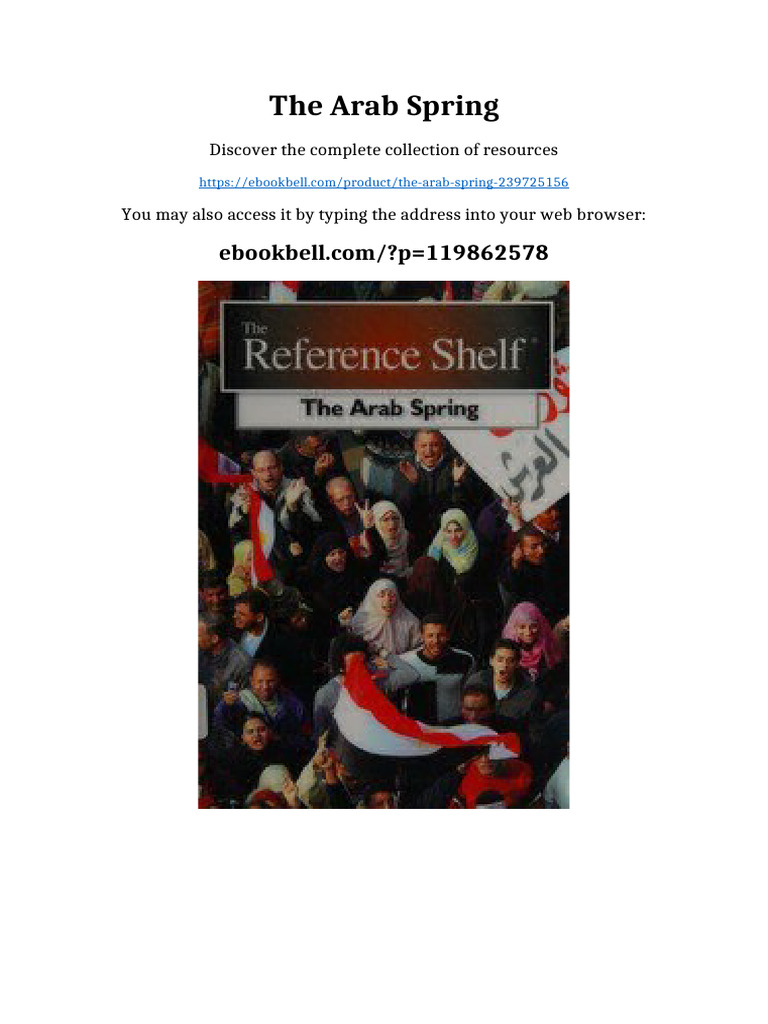 The Arab Spring Full Access | PDF | Theology