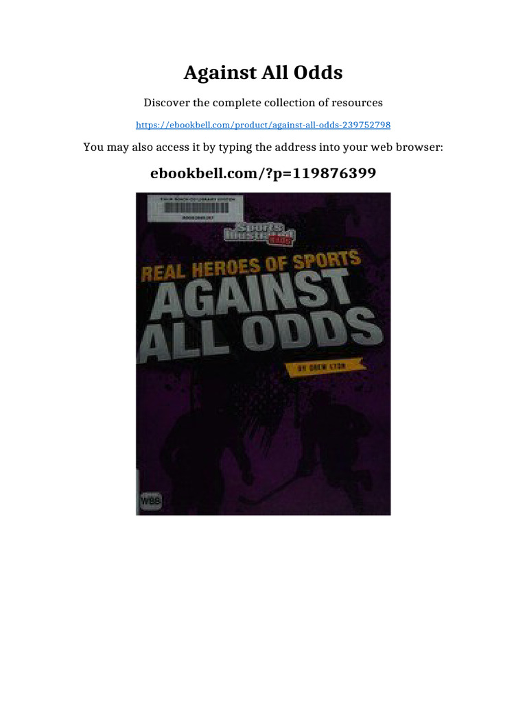 Against All Odds Kindle & PDF Formats | PDF | Family | Parenting