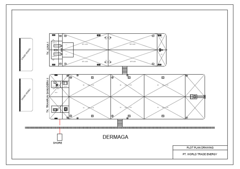 Plot Plan Drawing PT. WTE | PDF
