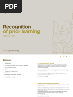 CII Eligibility for Prior Learning Awards | PDF