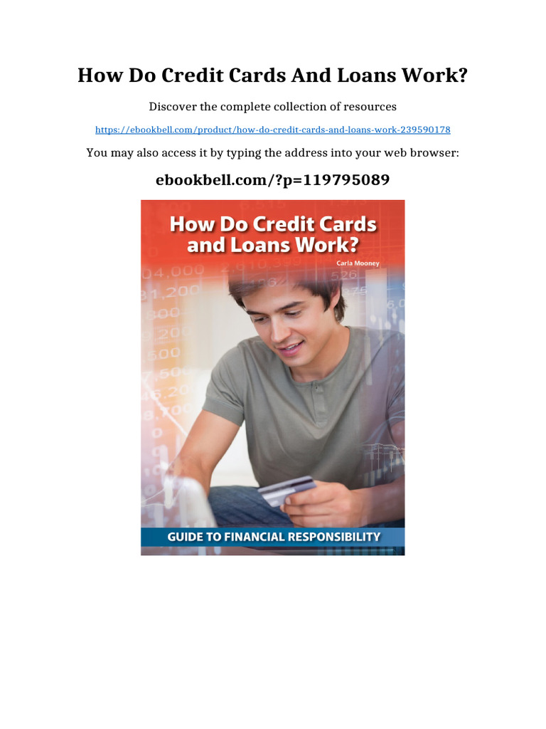 How Do Credit Cards and Loans Work? Latest PDF 2025 | PDF | You Tube ...