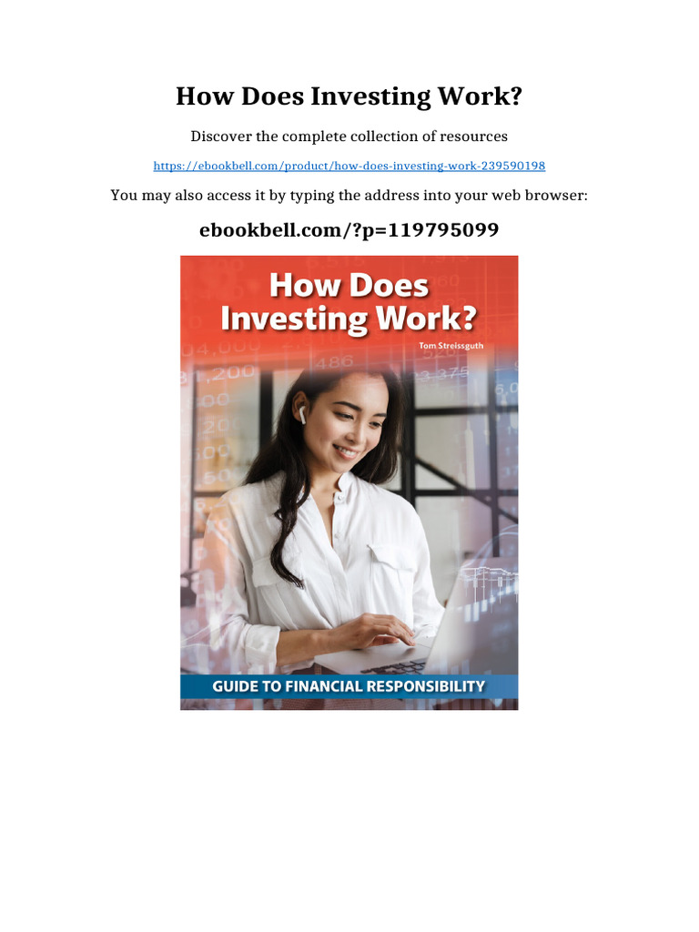 How Does Investing Work? online pdf | PDF