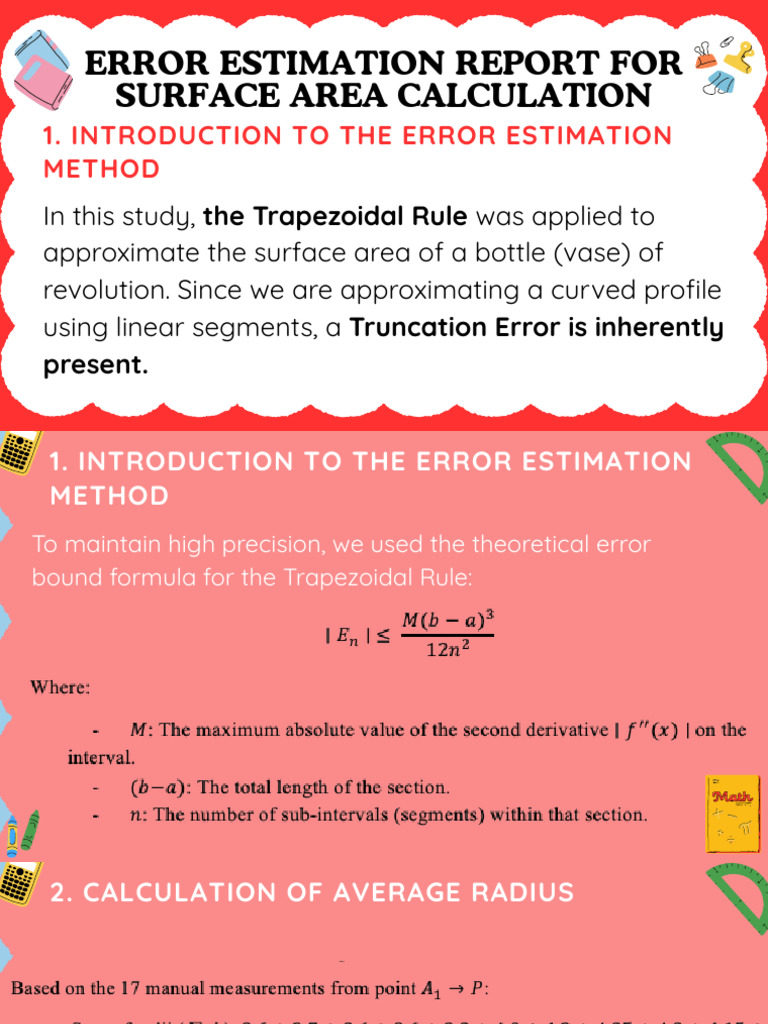 Area of Surface of Revolution | PDF