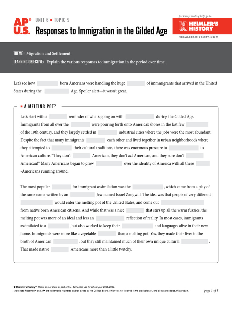 Kami Export - Xianghao Ye - APUSH_Unit_6_Topic_9_NoteGuide | PDF ...