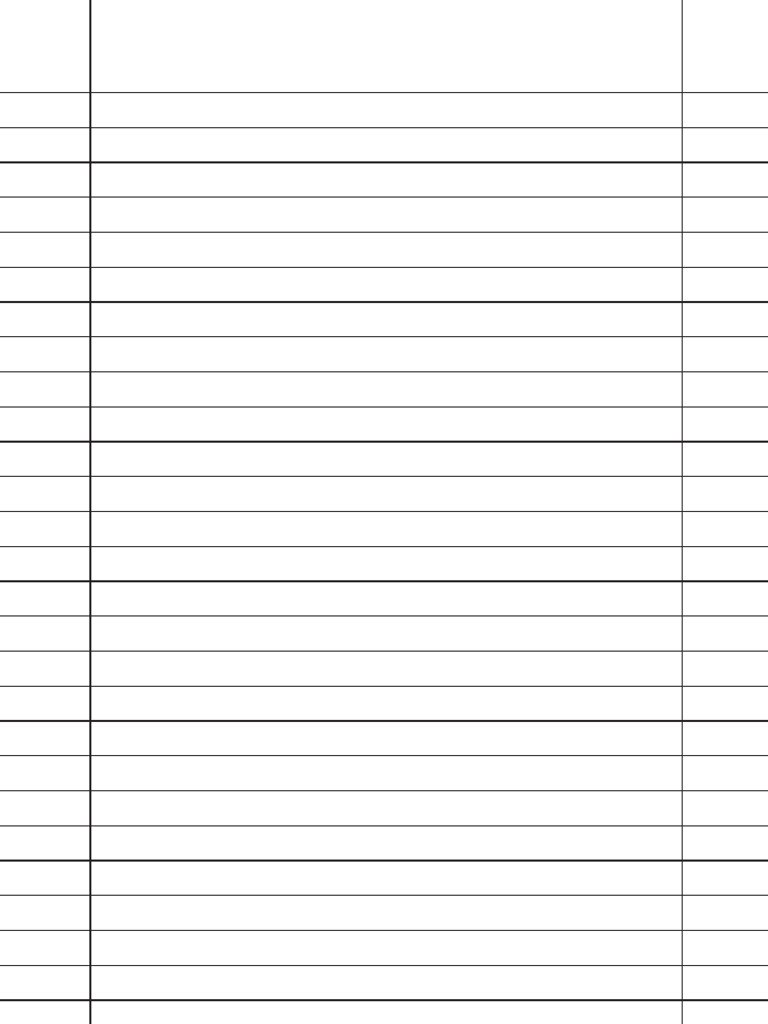 Printable Notebook Paper 03 | PDF