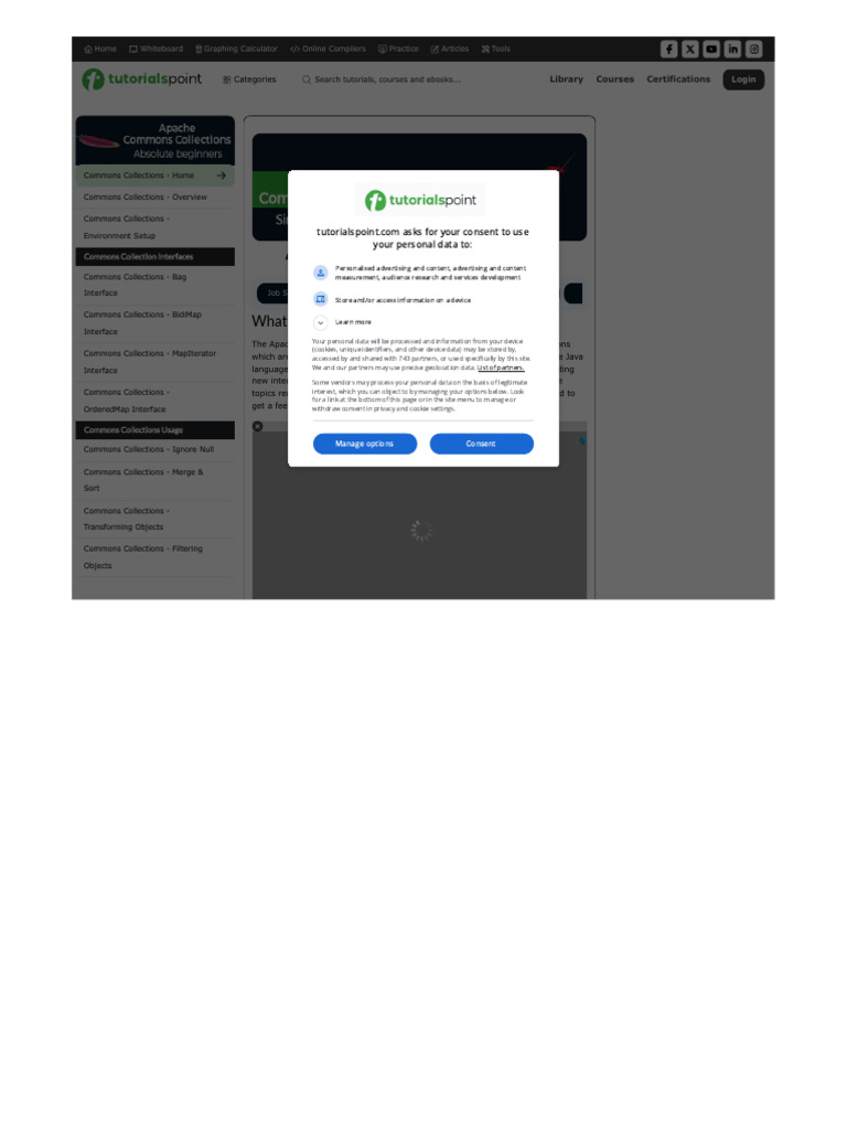 Www Tutorialspoint Com Commons Collections Index Htm | PDF | Http ...
