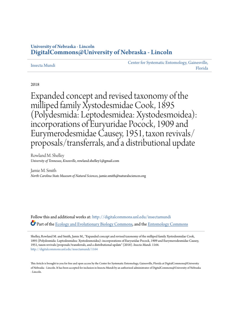 Expanded Concept and Revised Taxonomy of The Milli | PDF