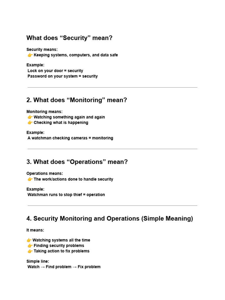 Security Monitoring Operations | PDF | Security | Computer Security