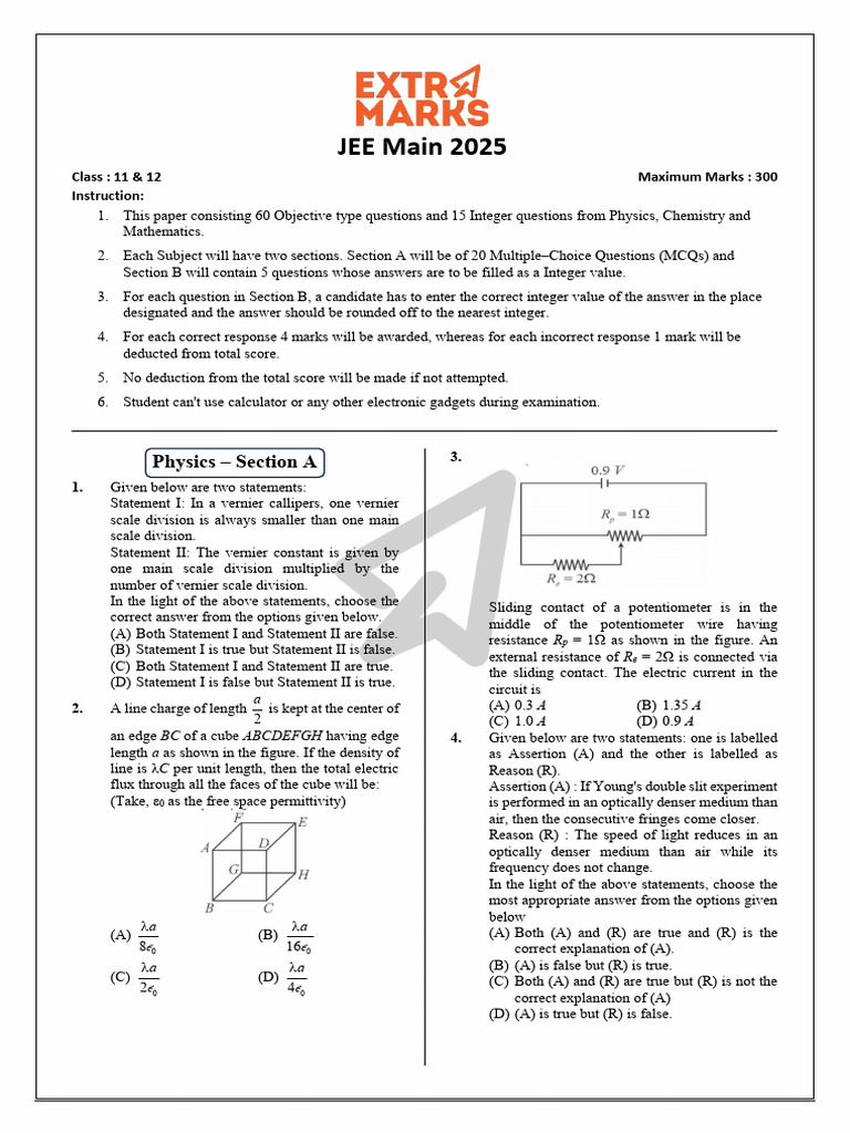 Pyp 2025 Jee | PDF | Electron | Heat