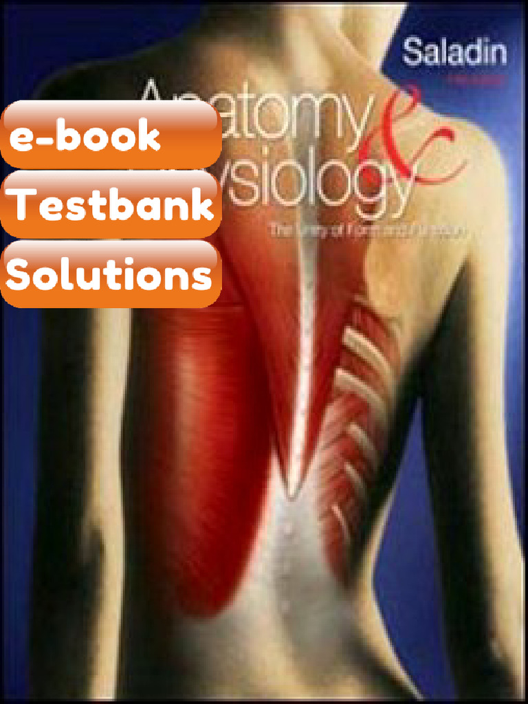 Testbank Anatomy and Physiology the Unity of Form and Function 5th ...