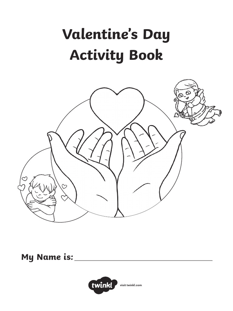 T T 17268 Valentines Day Themed Activity Book Ver 1 | PDF
