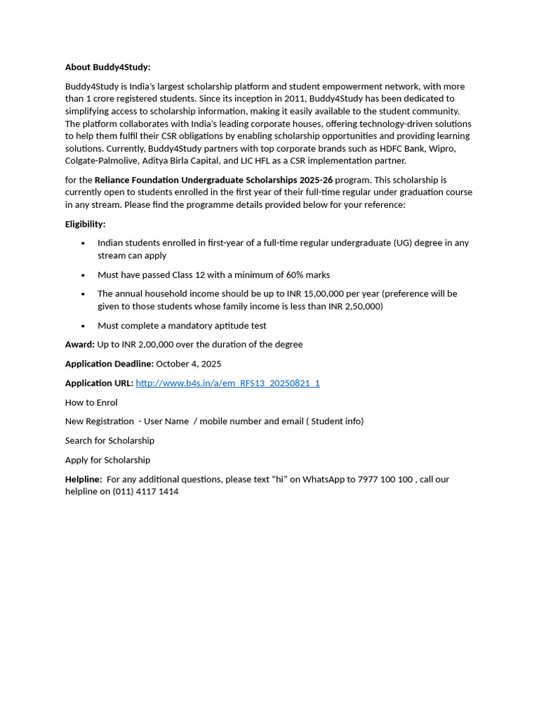 Buddy 4 Study | PDF