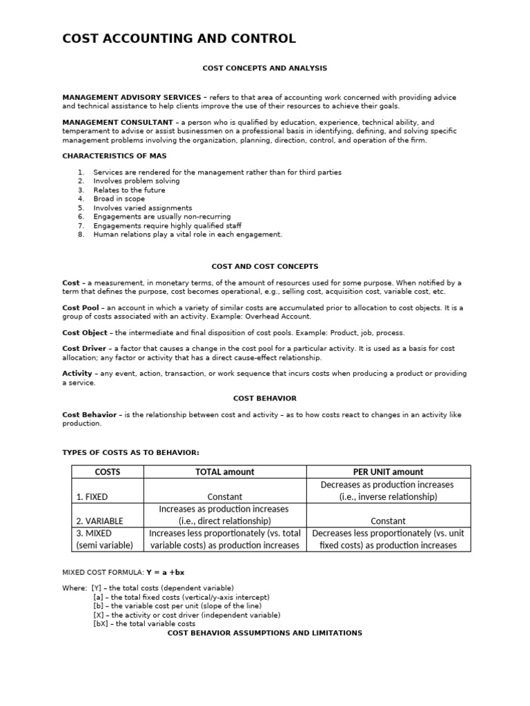 Cost Acctg. - HO#1 Student | PDF | Linear Regression | Coefficient Of ...