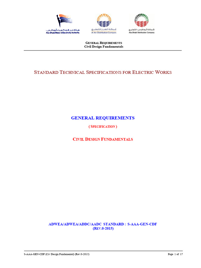 s Aaa Gen Cdf Civil Design Fundamentals | PDF | Basement | Wall